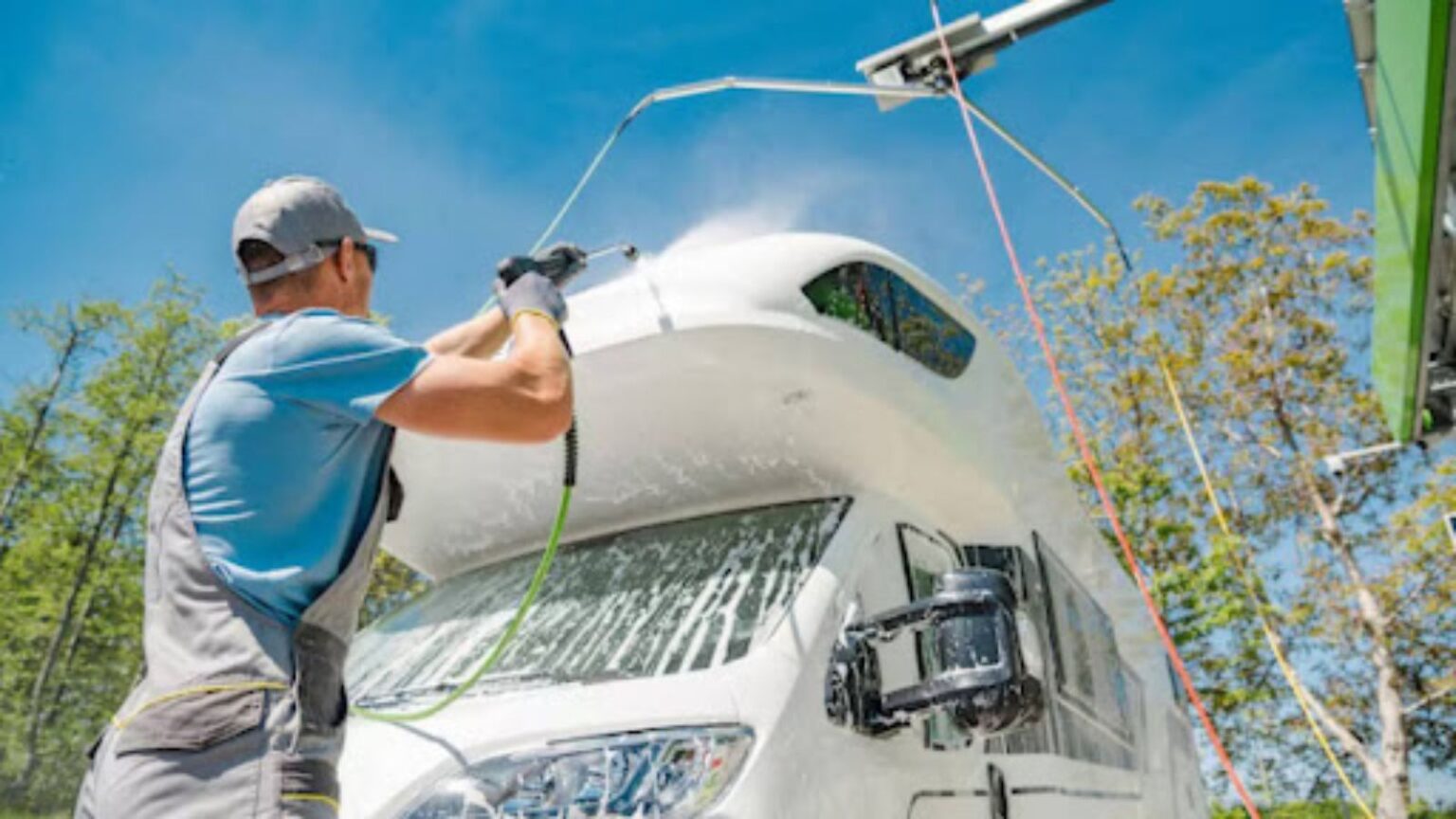 Quick and Easy RV Maintenance with RV Spray Wash - Thechannelrace